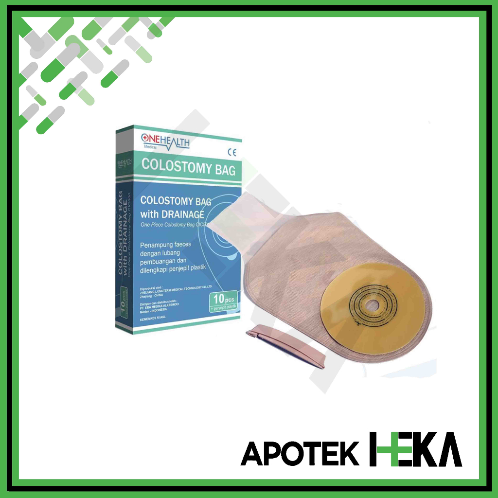 Jual Onehealth Colostomy Bag with Drainage - Kantong Kolostomi ...