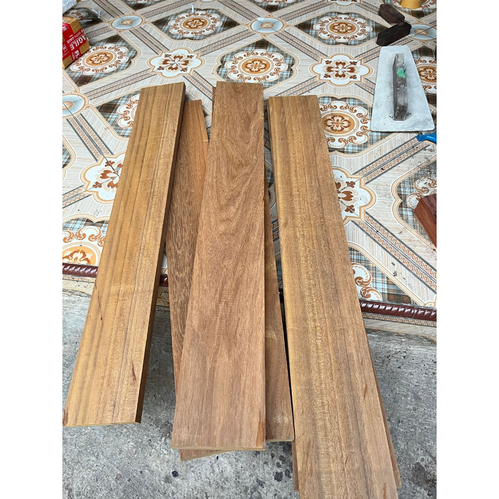 Jual Kayu ulin Kalimantan kualitas export ukuran 1 x 9 x 50 cm | Shopee ...