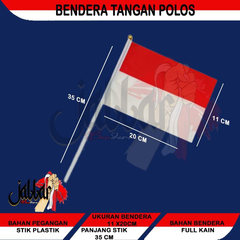 Jual Bendera Tangan Merah Putih Bendera Indonesia | Shopee Indonesia