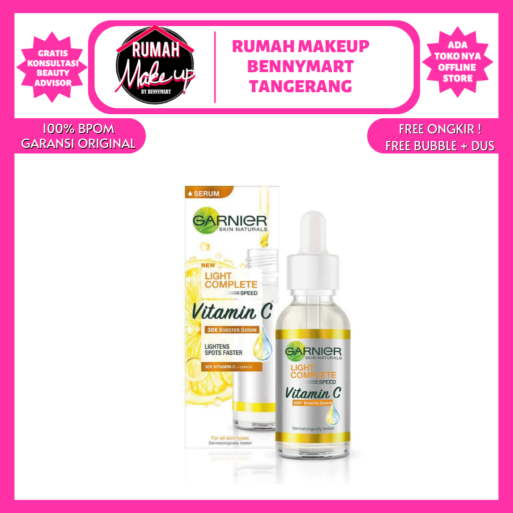 Jual GARNIER LIGHT COMPLETE VITAMIN C 30X BOOSTER SERUM GARNIER SERUM ... Jual GARNIER LIGHT COMPLETE VITAMIN C 30X BOOSTER SERUM GARNIER SERUM ...