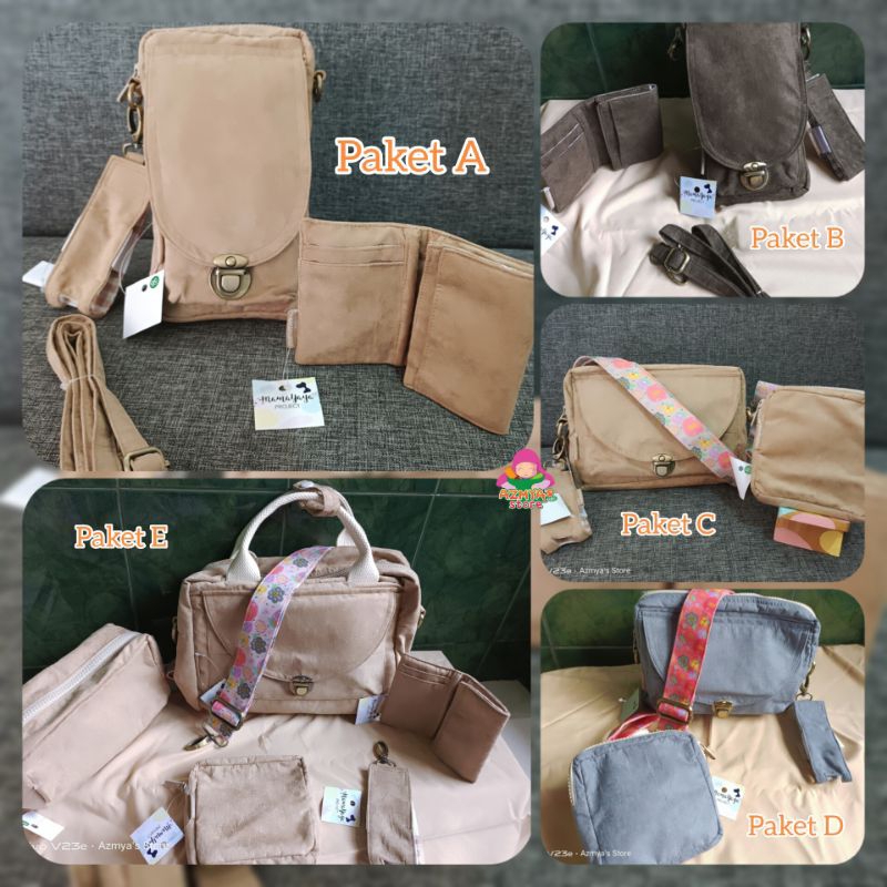 Jual paket hemat tas mamayaya project tas pwp, tas msb ataupun tas mpp ...