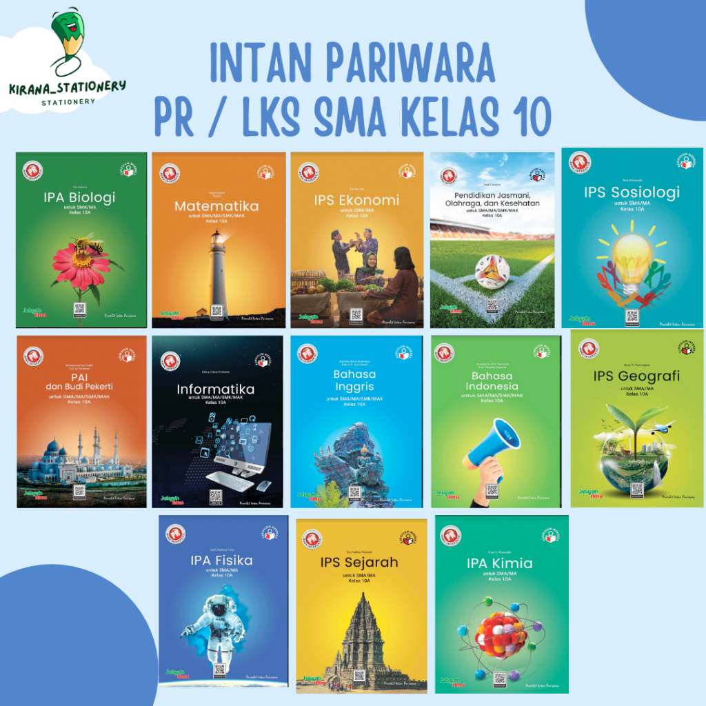 Jual BUKU LKS PR INTAN PARIWARA KELAS 10 KURIKULUM MERDEKA 2023 2024 SEMESTER 1 | Shopee Indonesia