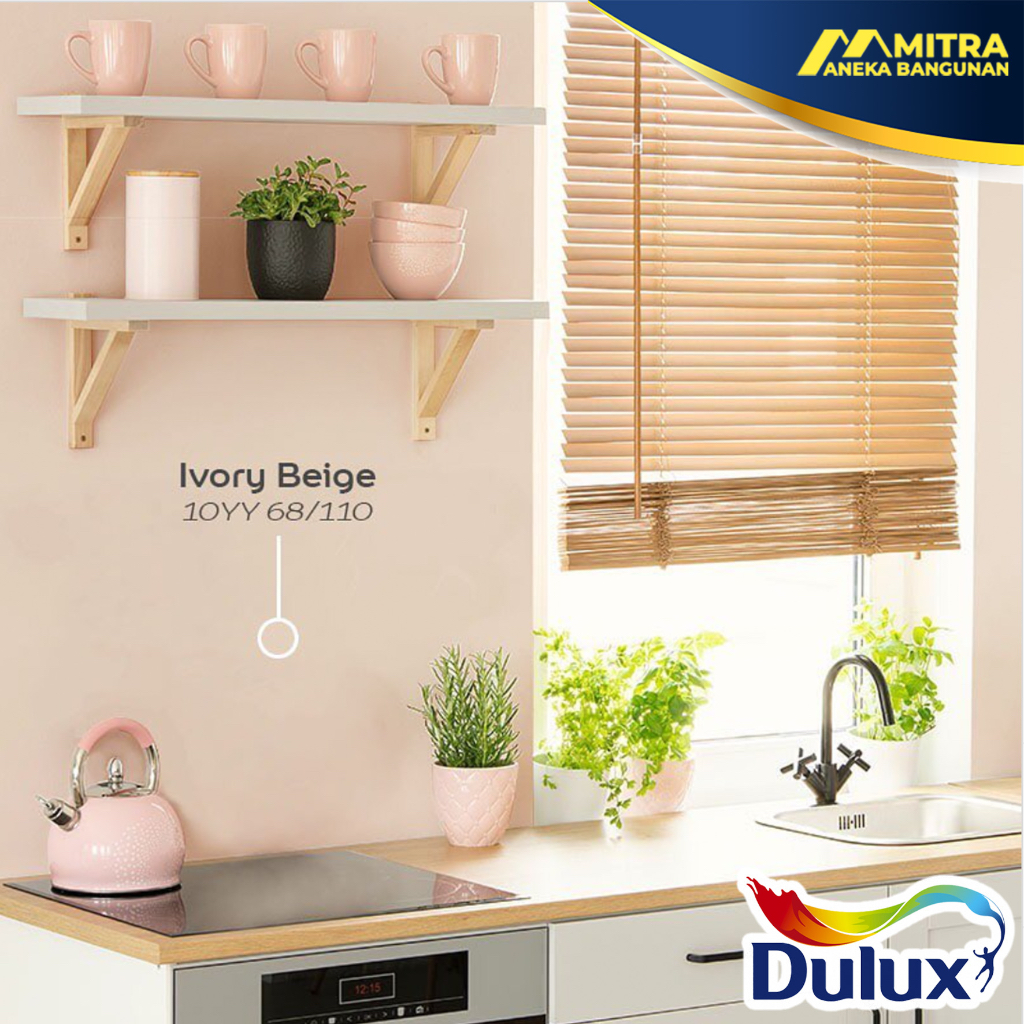 Jual CAT TEMBOK DULUX INTERIOR EKSTERIOR IVORY BEIGE 10YY 68/110 ...