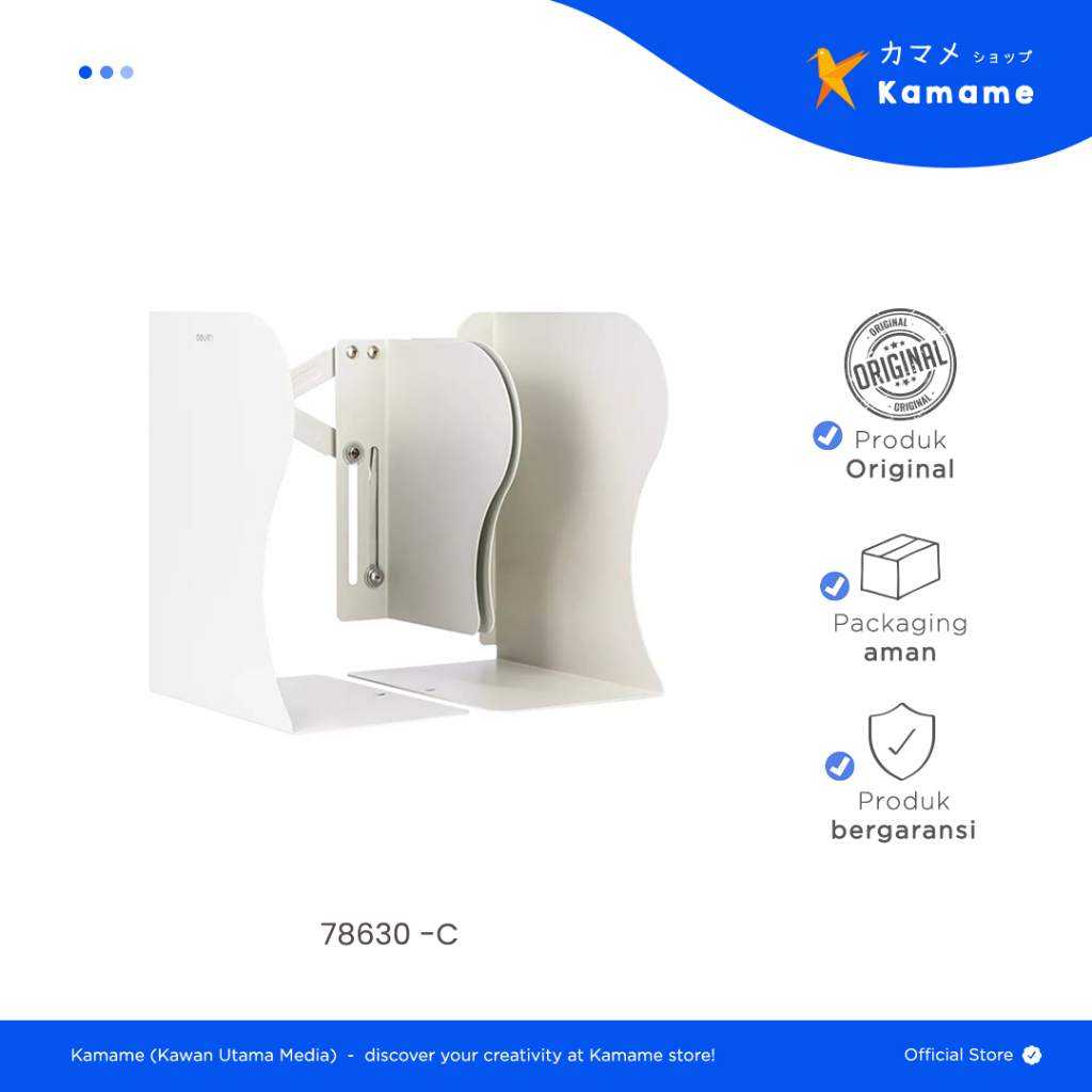Jual Deli Book End - Magazine Holder Penyangga Buku Fleksibel Warna ...