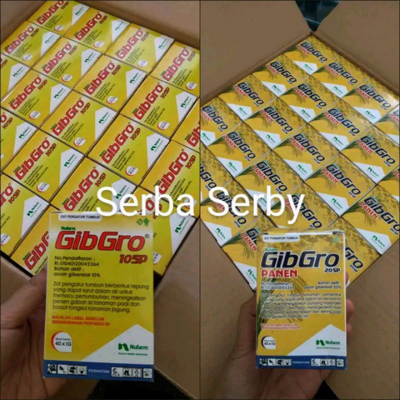 Jual Zat Pengatur Tumbuh Gibgro 10SP Gibgro Panen 20SP 1gr Varian 100 ...