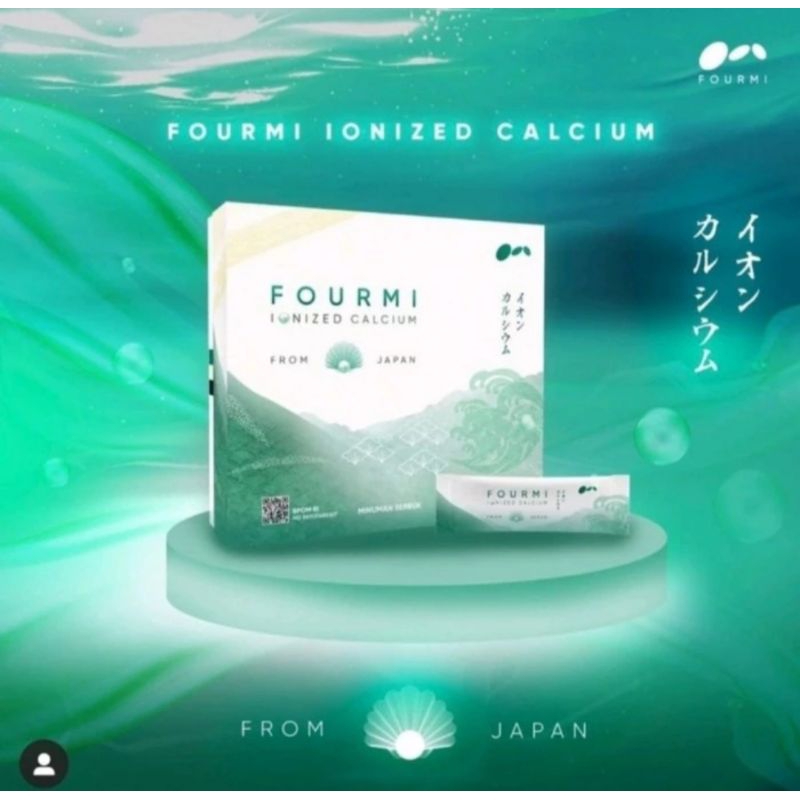 Jual FOURMI IONIZED CALCIUM isi 20 sachet/BOX | Shopee Indonesia