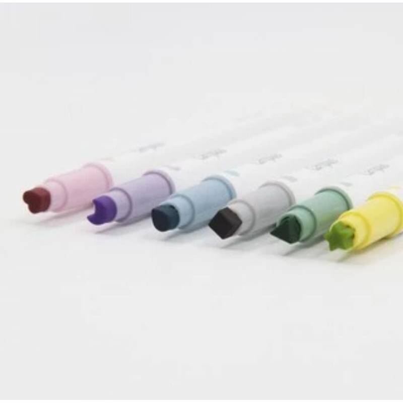 Jual Highlighter Pen Campus Stamp Line WSG-PMW301 Double-Side 1 pcs ...