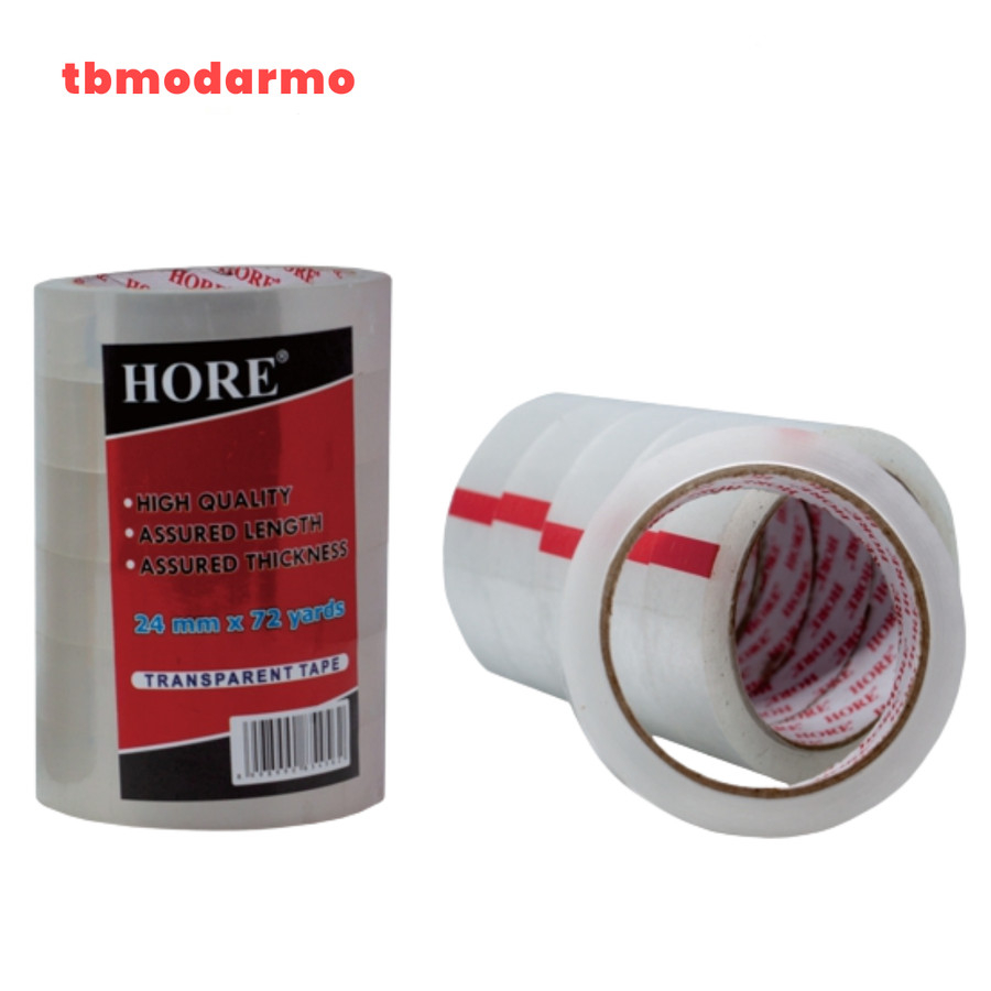 Jual Isolasi Easy Tear Hore 24mmx72y | Shopee Indonesia