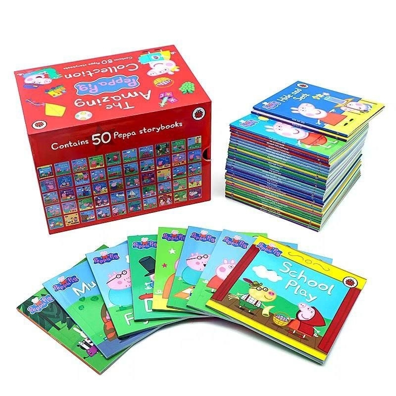 Jual PEPPA PIG BOOK SET| Story book for kids Buku Cerita Anak Bayi ...