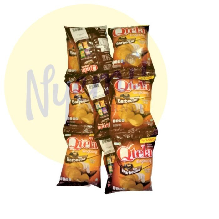 Jual QTELA BBQ Chiki Renceng (10pcs) | Shopee Indonesia