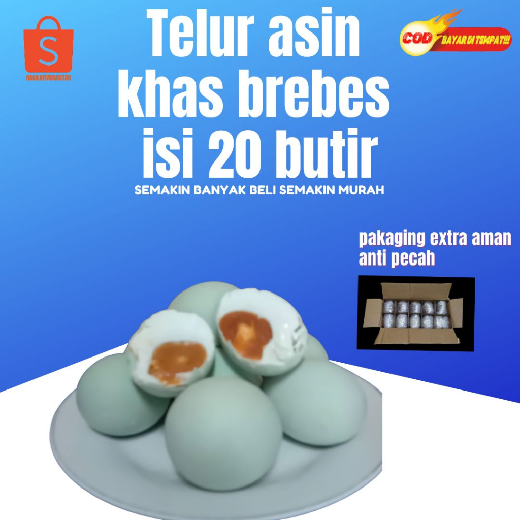 Jual TELUR ASIN GRADE A DAN B ISI 20 BUTIR | Shopee Indonesia