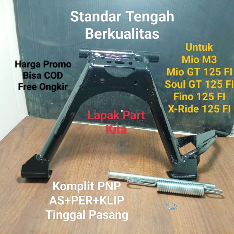 Jual Standar 2 Standard Tengah Standart Dua Mio M3, S, Z, X Ride 125, Soul GT 125, Fino FI 125 ...