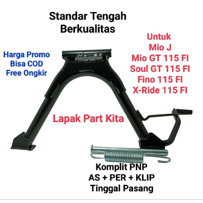 Jual Standar 2 Dua Standart Tengah Yamaha Mio J, Mio GT 115, Fino 115 ...
