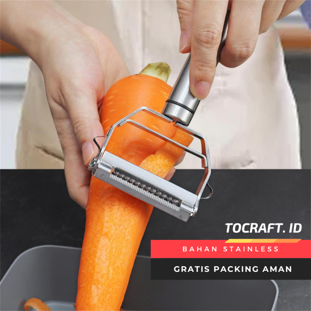 Jual TCID Serutan Pengupas Buah Sayur Serbaguna Peeler Multifunction ...