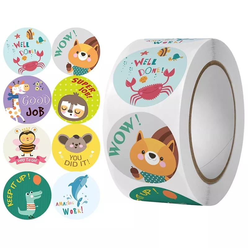 Jual Sticker Thank You Lucu | Stiker Label Segel Ucapan Terima Kasih ...