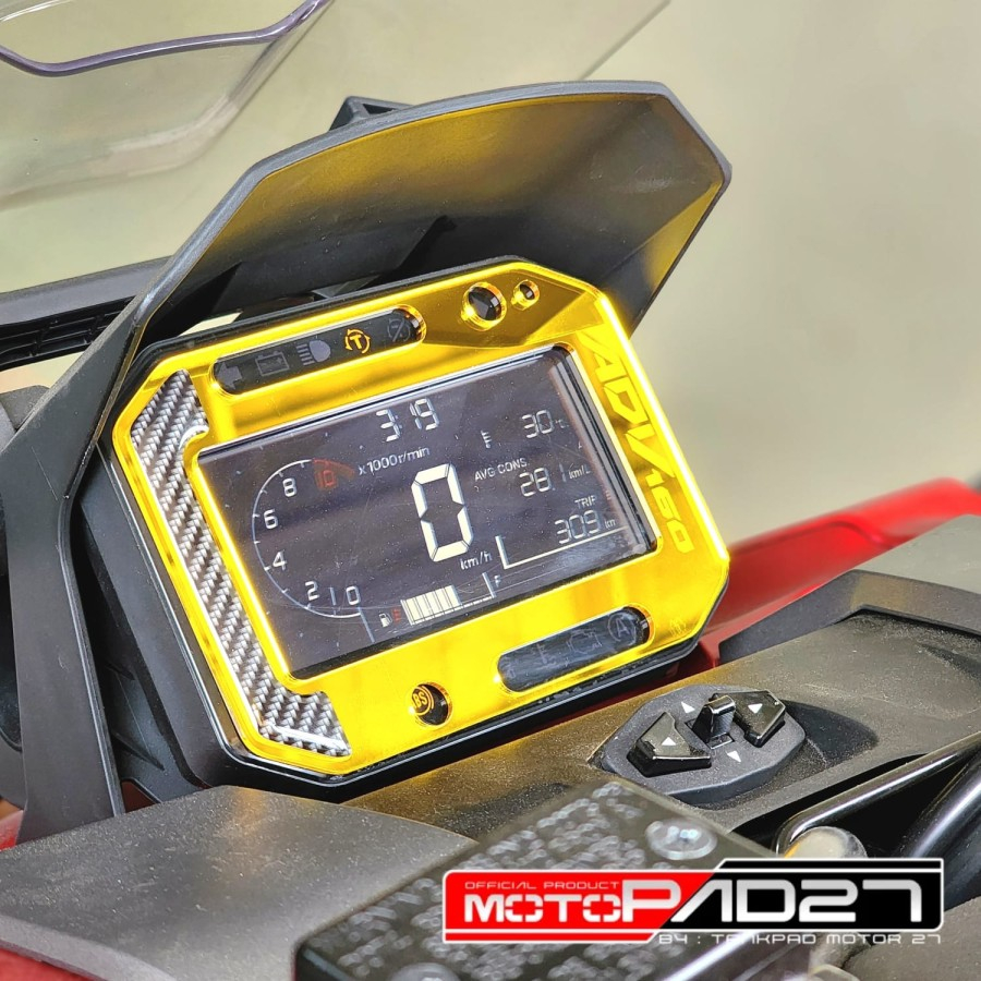Jual Garnis Cover Speedometer ADV 160 Garnish Antigores Spidometer ADV ...