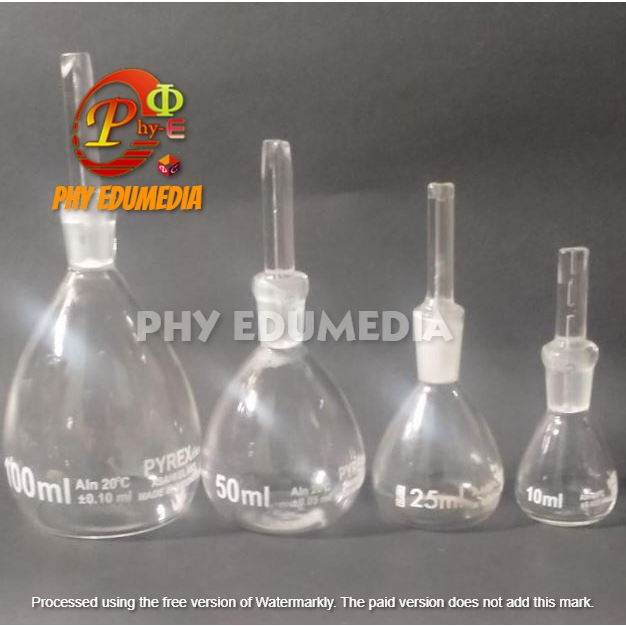 Jual Picnometer 25ml / Piknometer 25 ml Pyrex | Shopee Indonesia