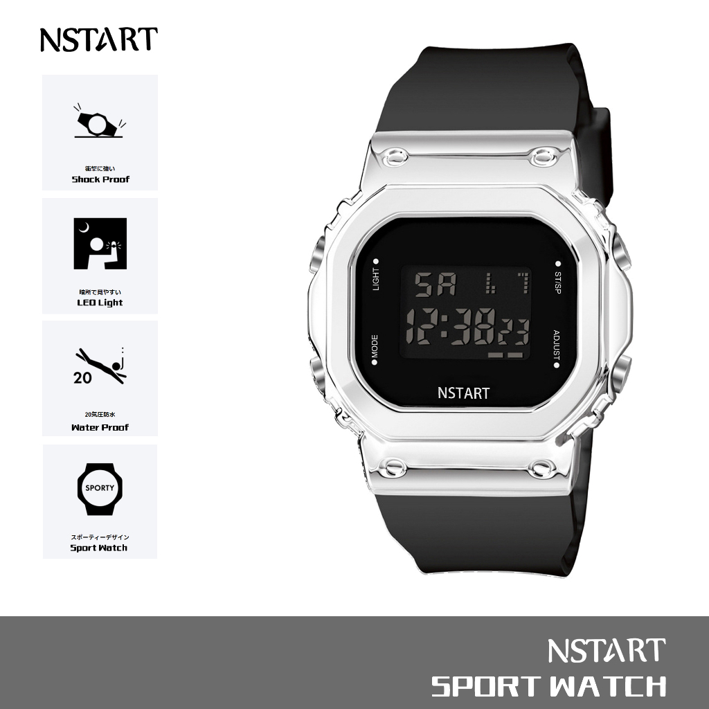Jual New Ready STOCK Original DW5600 Series Waterproof Digital Watch NSTART 5600 | Shopee Indonesia