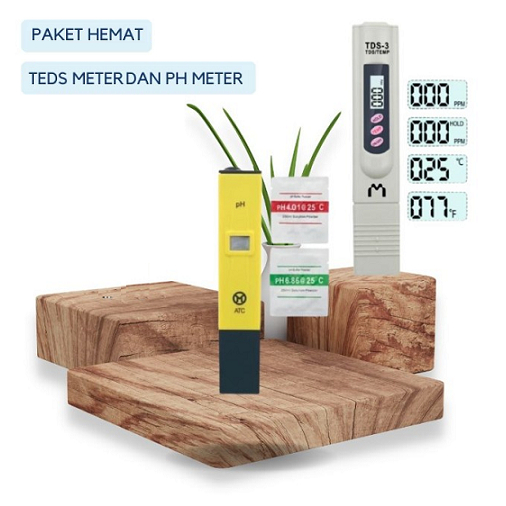Jual Paket Alat Ukur PH Meter Digital Dan TDS Meter / Water Alat ukur Air Hidroponik | Shopee ...