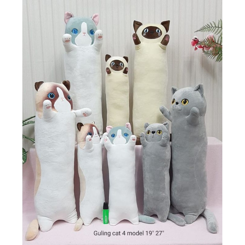 Jual Bantal Guling Boneka Kucing Size 70cm/guling animal/boneka kucing ...