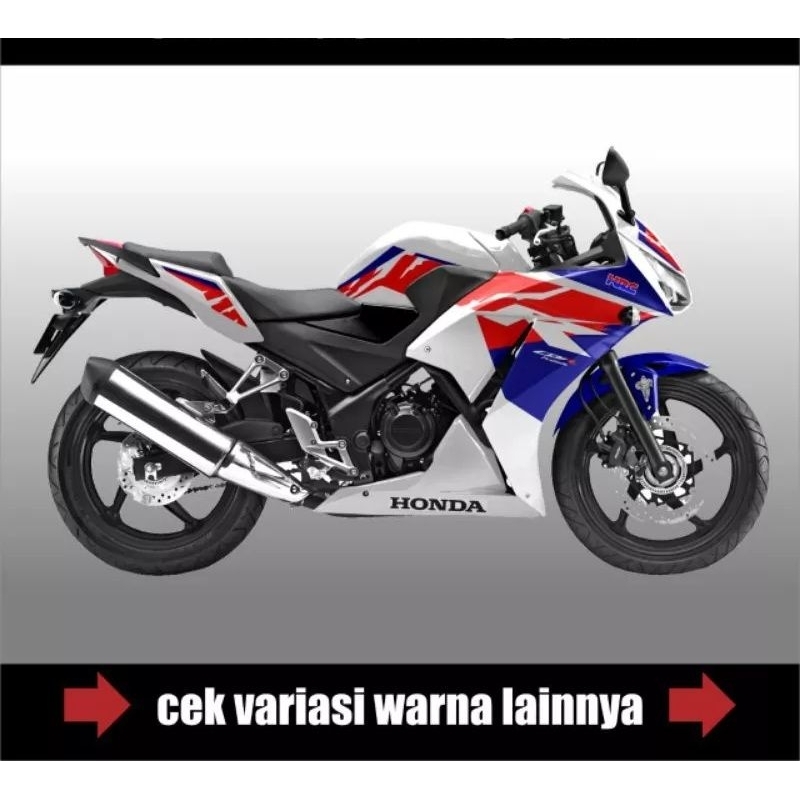 Jual DECAL STIKER HONDA CBR 150 K45 FULL BODY LIVERY TRI COLOR | Shopee ...