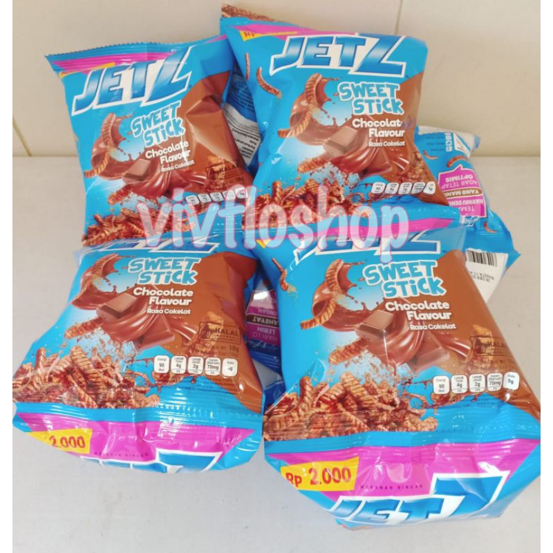 Jual Jet Z / JetZ Choco Fiesta (kemasan renceng isi 10) | Shopee Indonesia