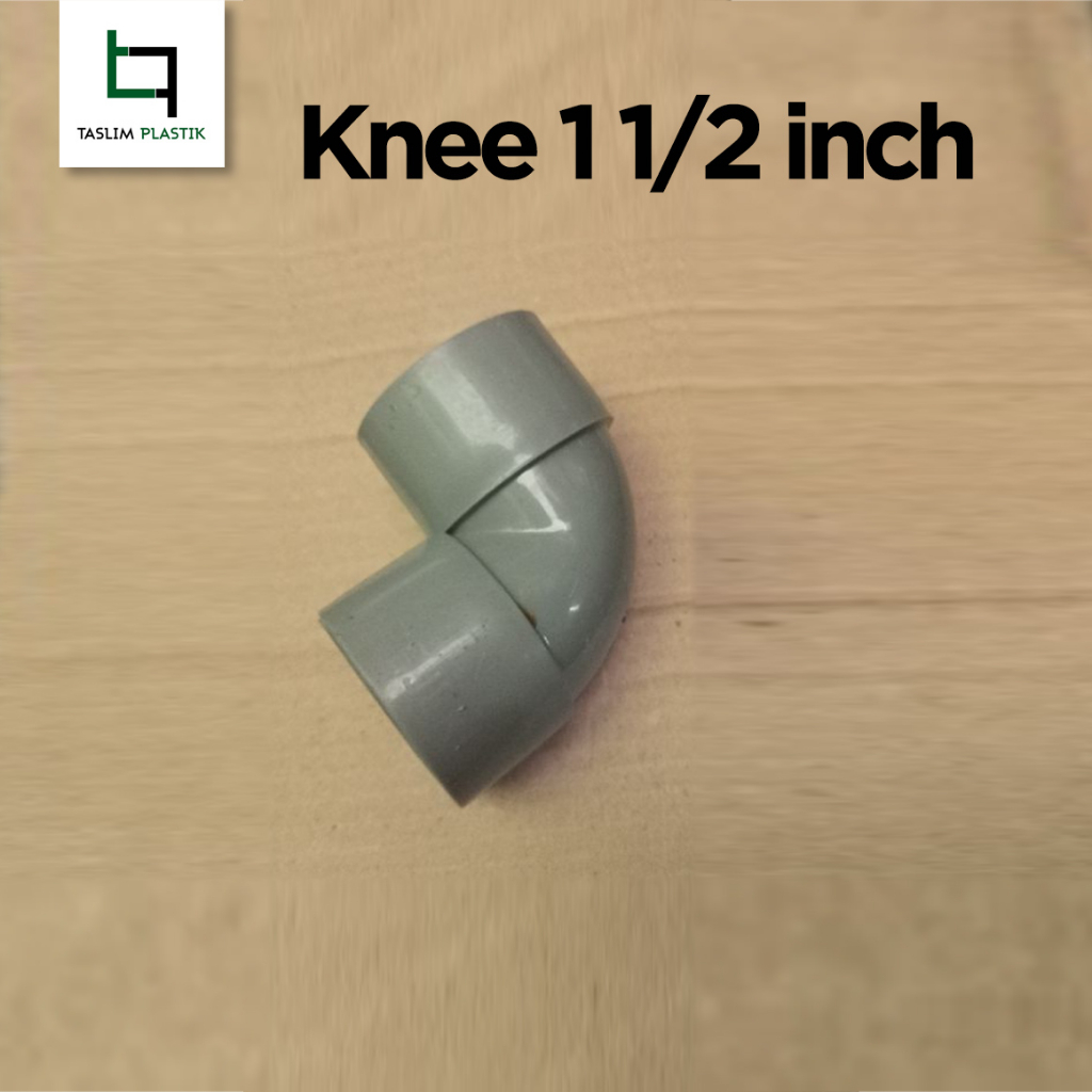 Jual Sambungan Pipa PVC Knee 1 1/2 inch Elbow 1 1/2 inch PVC Knee 1 1/2 ...
