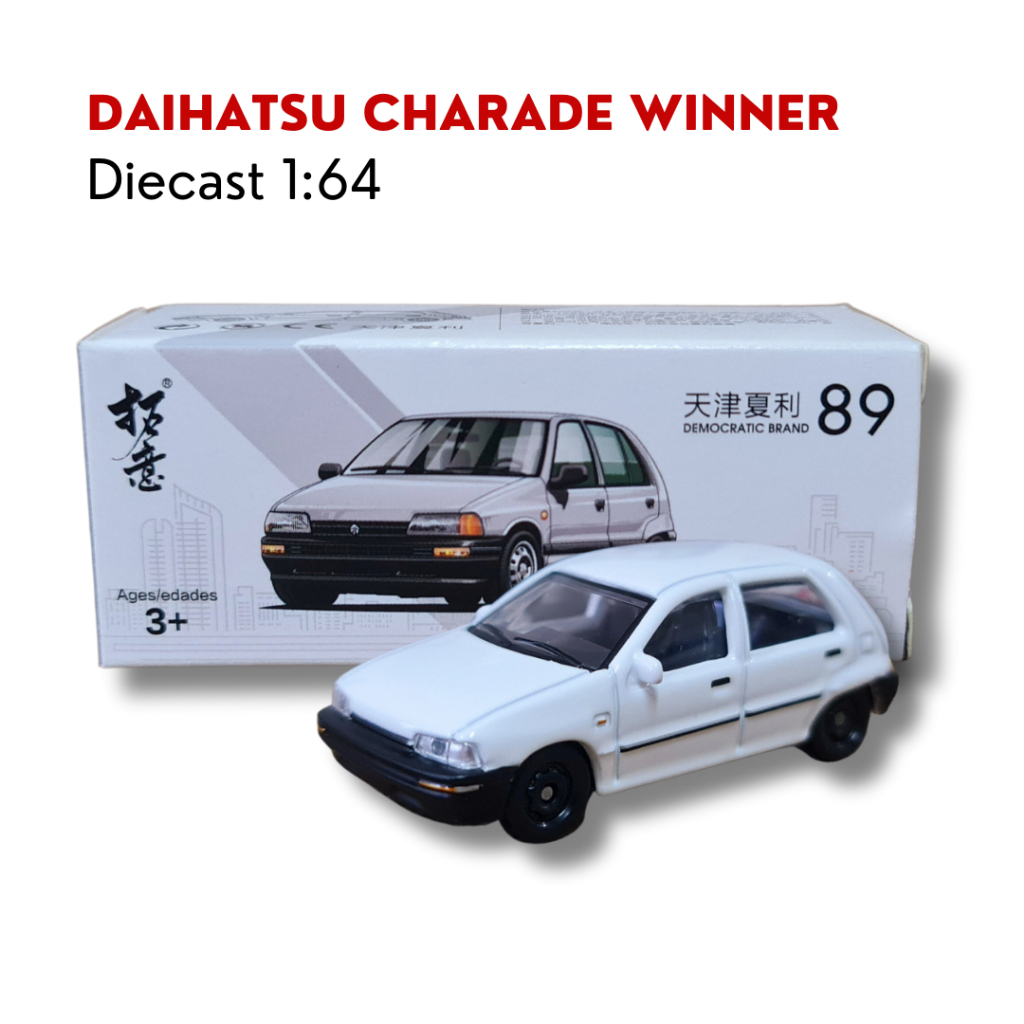 Jual Diecast Mobil Daihatsu Charade winner 1:64 Xcar Xcartoys Miniatur ...