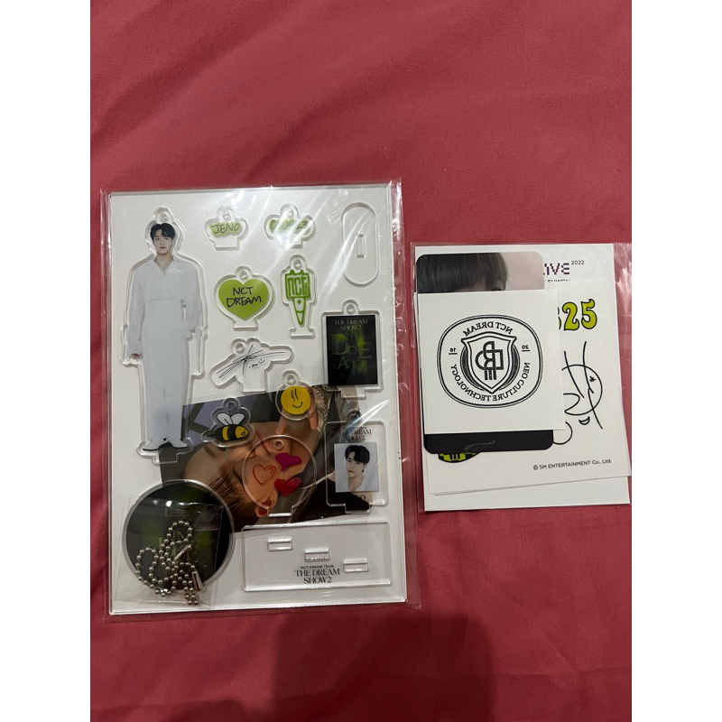Jual photocard Jeno standee the dream show,ar tattoo smtown jeno ...