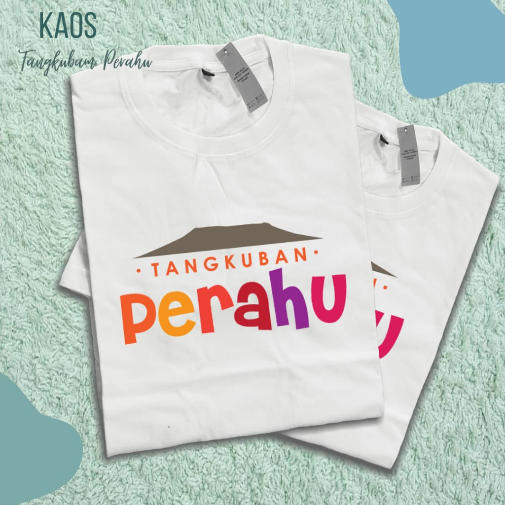 Jual Kaos Tangkuban Perahu Destinasi Wisata Populer Indonesia - Unisex ...