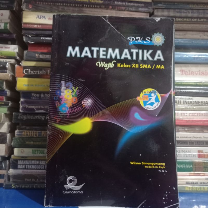 Jual buku bekas kurikulum 2016 MATEMATIKA untuk sma ma kelas 1,2,3 wajib PKS | Shopee Indonesia