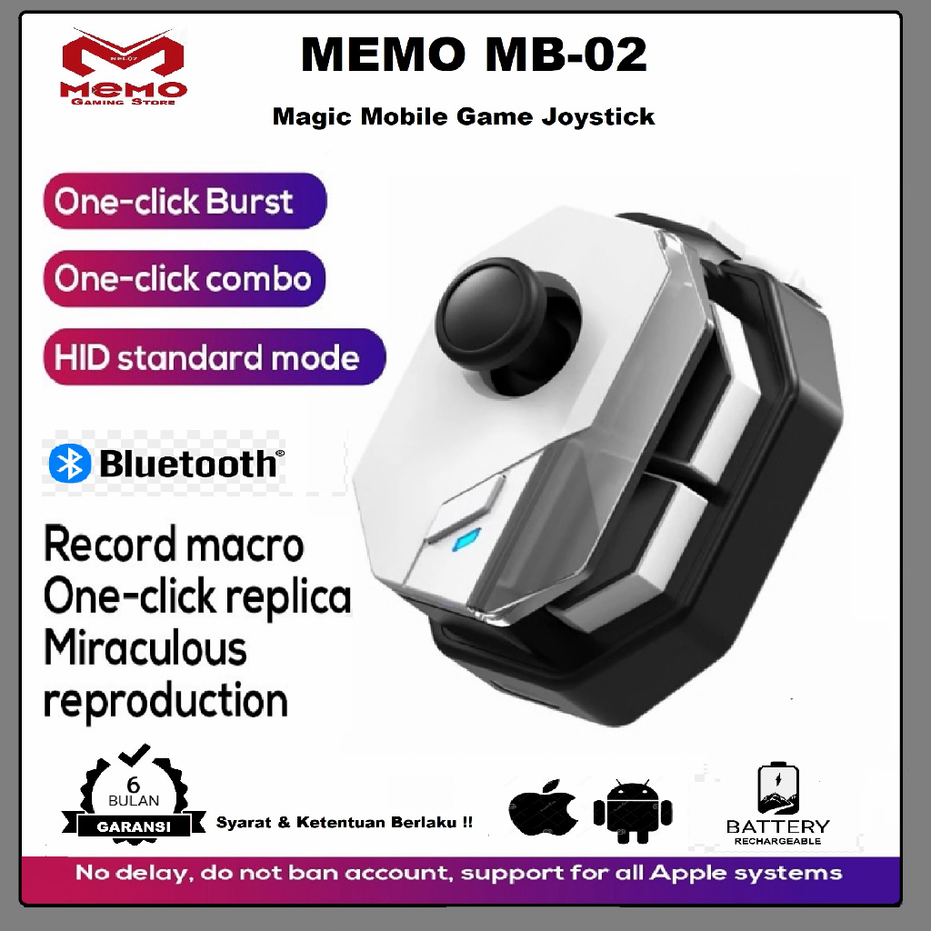 Jual MEMO MB02 MAGIC RECORD MACRO CONTROLLER HID MODE NAVIGAT0R ...