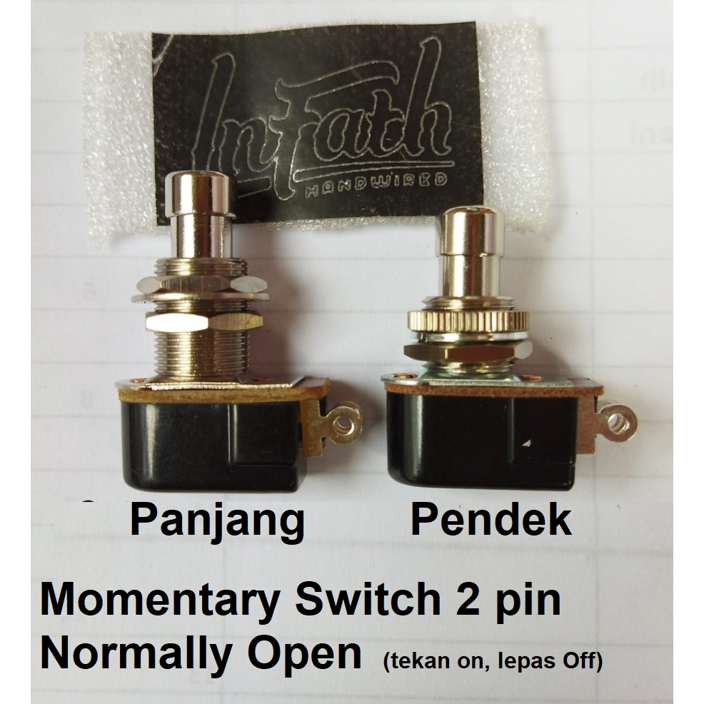 Jual InFath - Foot Switch SPST DPDT 3PDT 4PDT Locking momentary ...