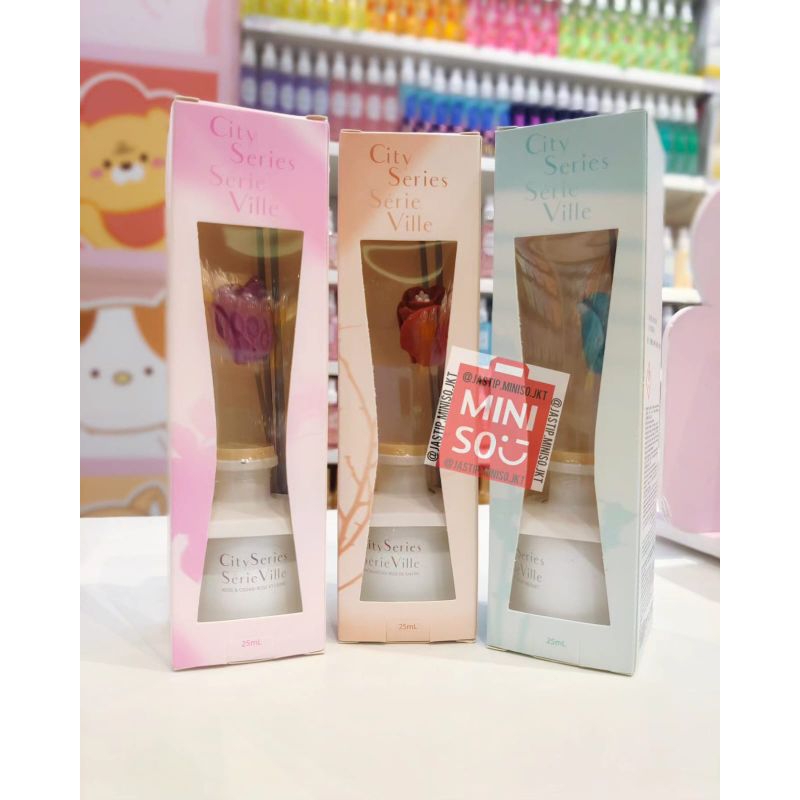 Jual MINISO Pengharum Ruangan City Series Reed Diffuser 25ml | Shopee ...