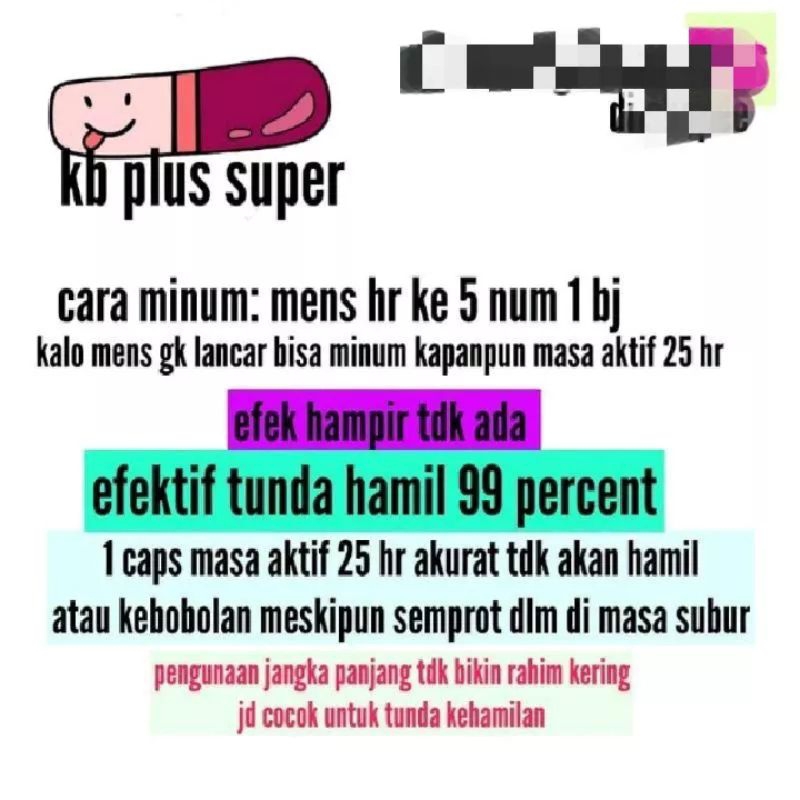 Jual KB PLUS SUPER AMAN KPS ORIGINAL | Shopee Indonesia