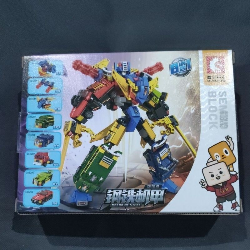 Jual SEMBO BLOCK MAINAN ANAK RUBRIK LEGO ROBOT | Shopee Indonesia