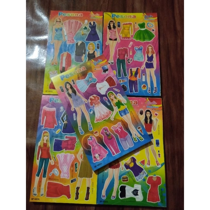 Jual MAINAN BP JADUL BONEKA KERTAS / BONGKAR PASANG | Shopee Indonesia