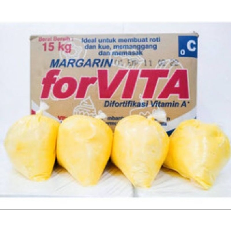 Jual FORVITA MARGARINE KEMASAN 250 GRAM - 500 GRAM - 1KG | Shopee Indonesia