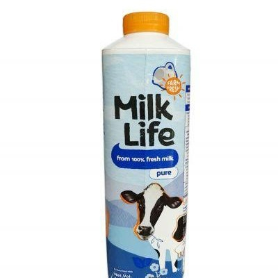 Jual SUSU MILK LIFE FRESH MILK 1 LITER | FRESHMILK MILKLIFE 1 L ...