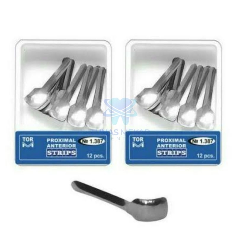 Jual Dental Matrix Matriks Anterior Band Depan Metal | Shopee Indonesia