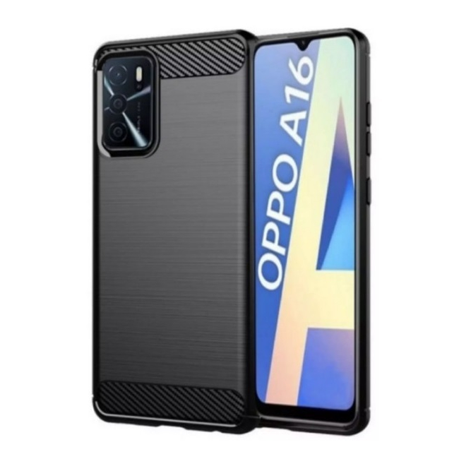 Jual Case OPPO A16 Premium Carbon Fiber - (Black) | Shopee Indonesia