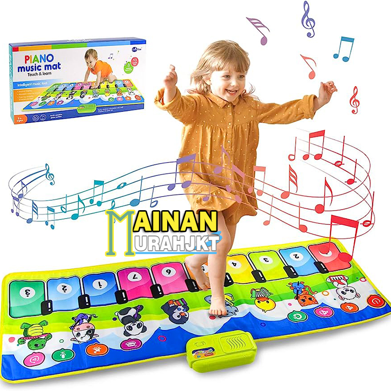 Jual MAINAN ANAK MURAH EDUKASI MUSIC PIANO MUSIC MAT PR-17620 MAINAN ...