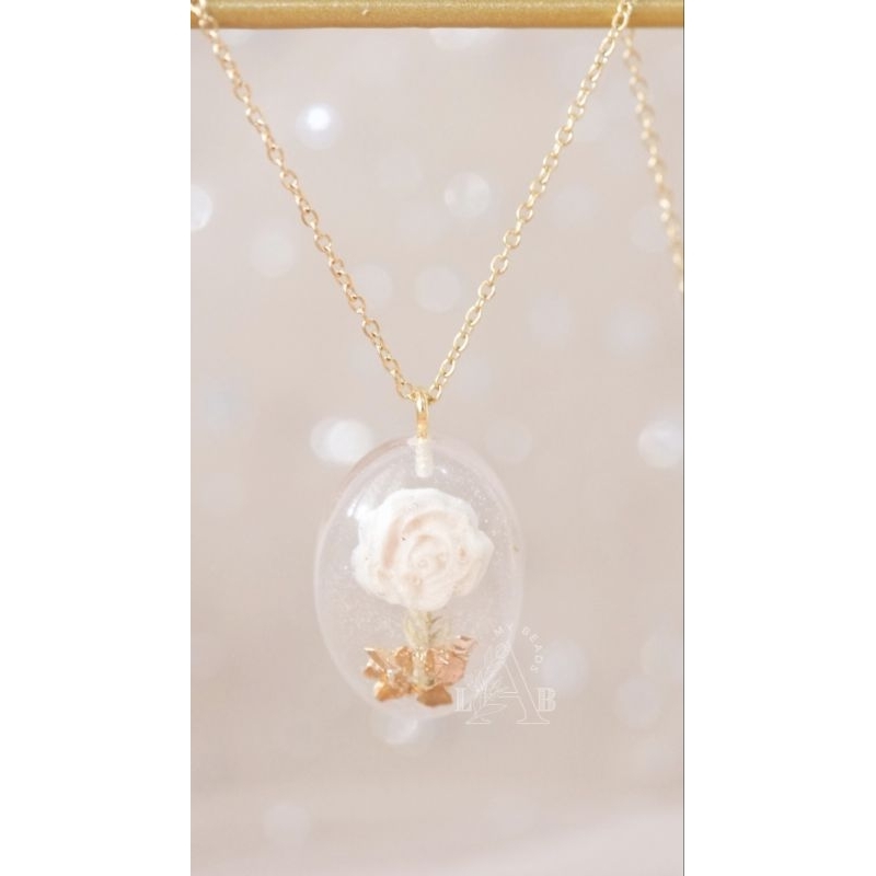 Jual MY BEADS LAB || Breastmilk in Clear Stone Pendant | Liontin ASI ...