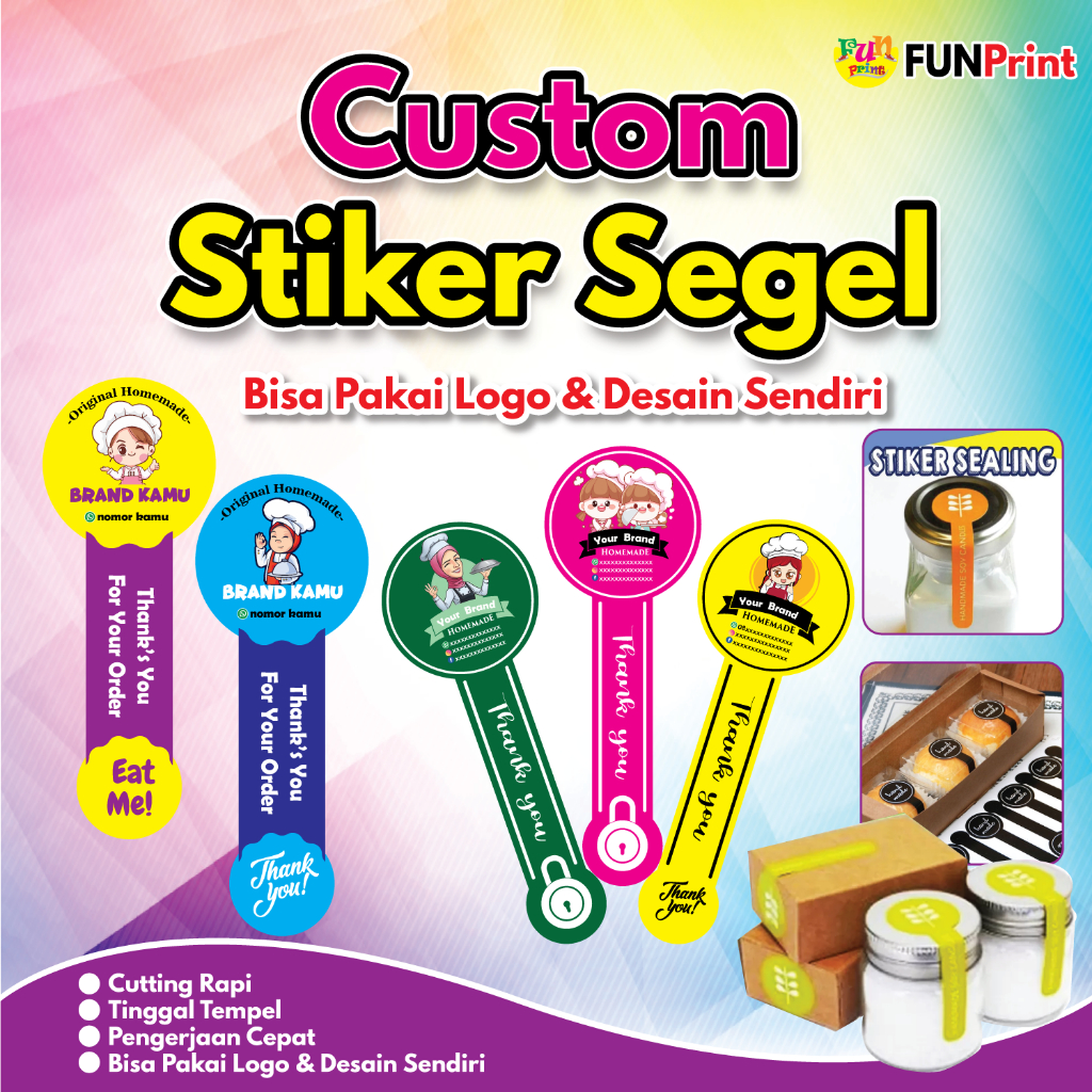 Jual SETIKER SEGEL / STIKER SEAL LABEL / STIKER BOTOL / STIKER BELT ...