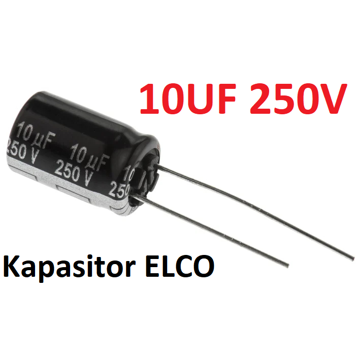 Jual Kapasitor Capacitor ELCO Polar 10uf 250v 10 uf 250v 10 mikro 250 volt | Shopee Indonesia