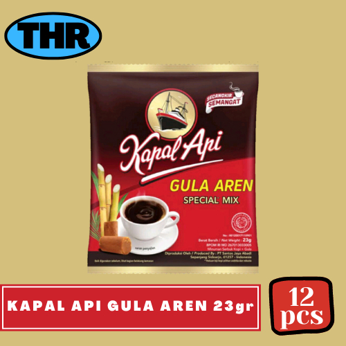 Jual Kapal Api Gula Aren 23gr isi 10pcs | Shopee Indonesia