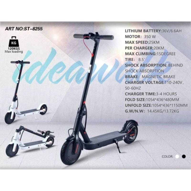Jual Scooter Elektrik Skuter Otoped Electric Listrik Anak Dewasa ...