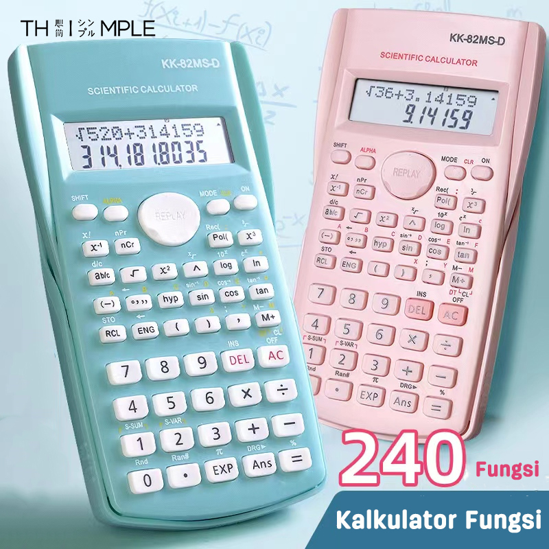 Jual Kalkulator Color Function Scientific Kalkulator 24 Fungsi ...