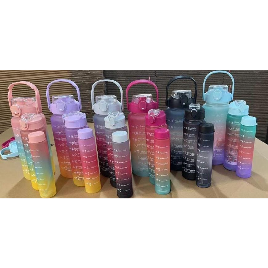 Jual Botol Viral Gradasi 3in1 1 Set 2Liter | Shopee Indonesia