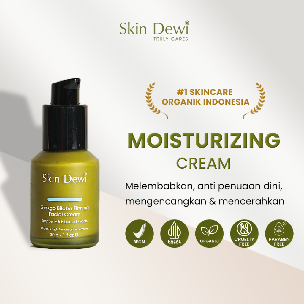 Jual Skin Dewi - Ginkgo Biloba Cream | Moisturizer Anti-Aging ...